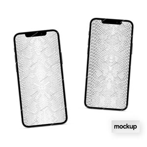 White Snakeskin Seamless Background Texture - Snake Print Python ...