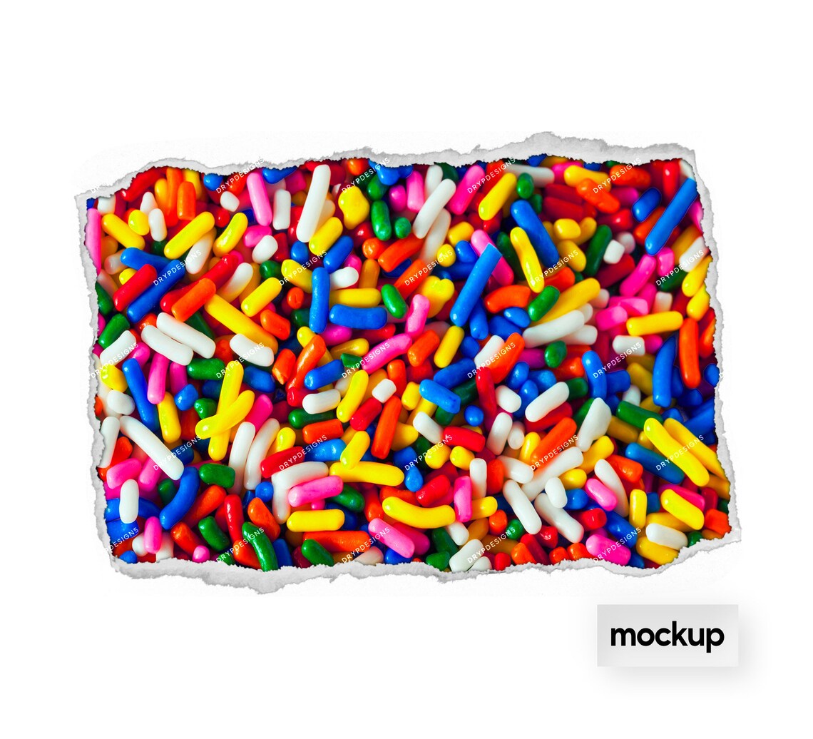Rainbow Candy Sprinkles Digital Paper Background Texture | Etsy