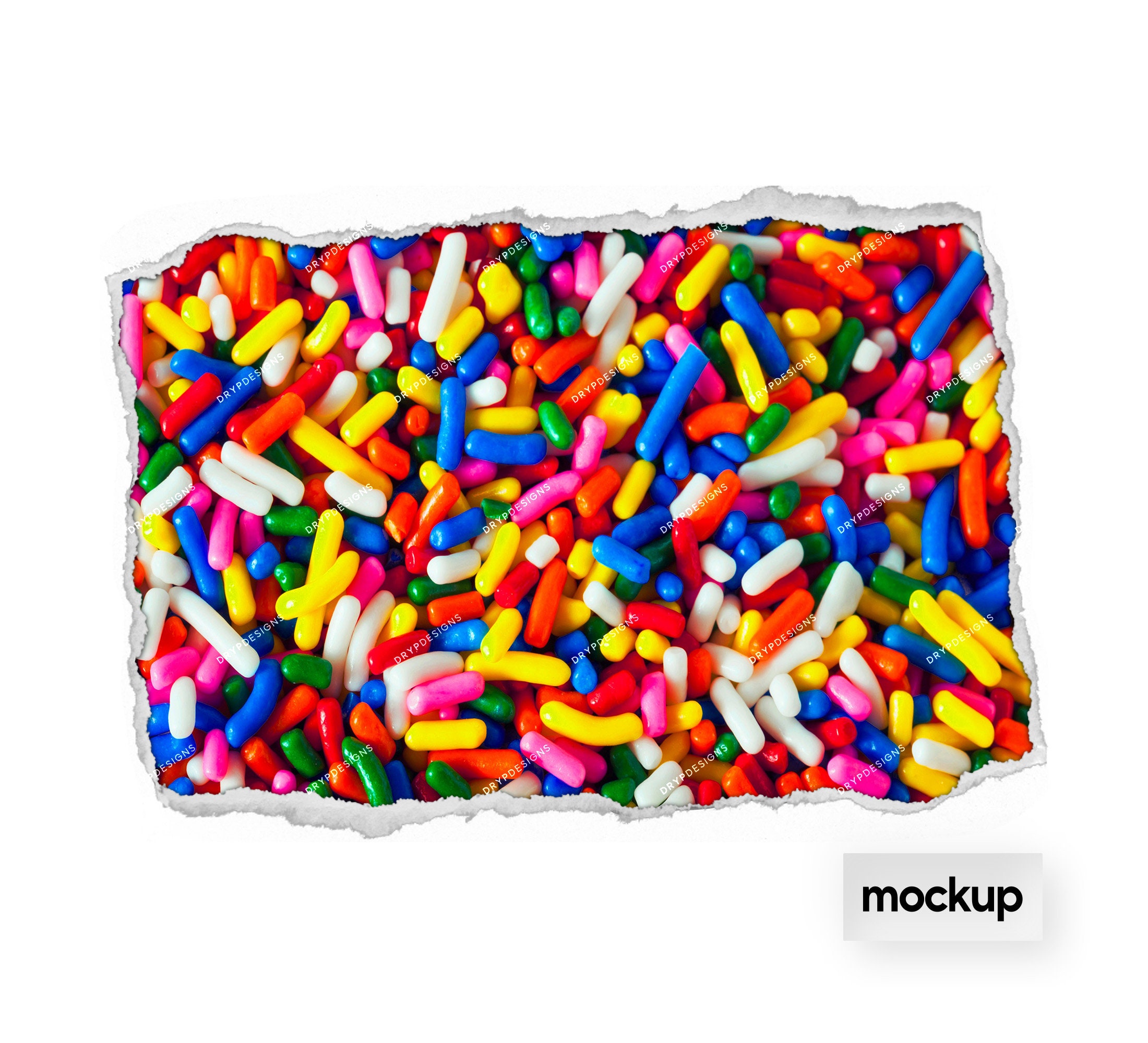 Rainbow Candy Sprinkles Digital Paper Background Texture | Etsy