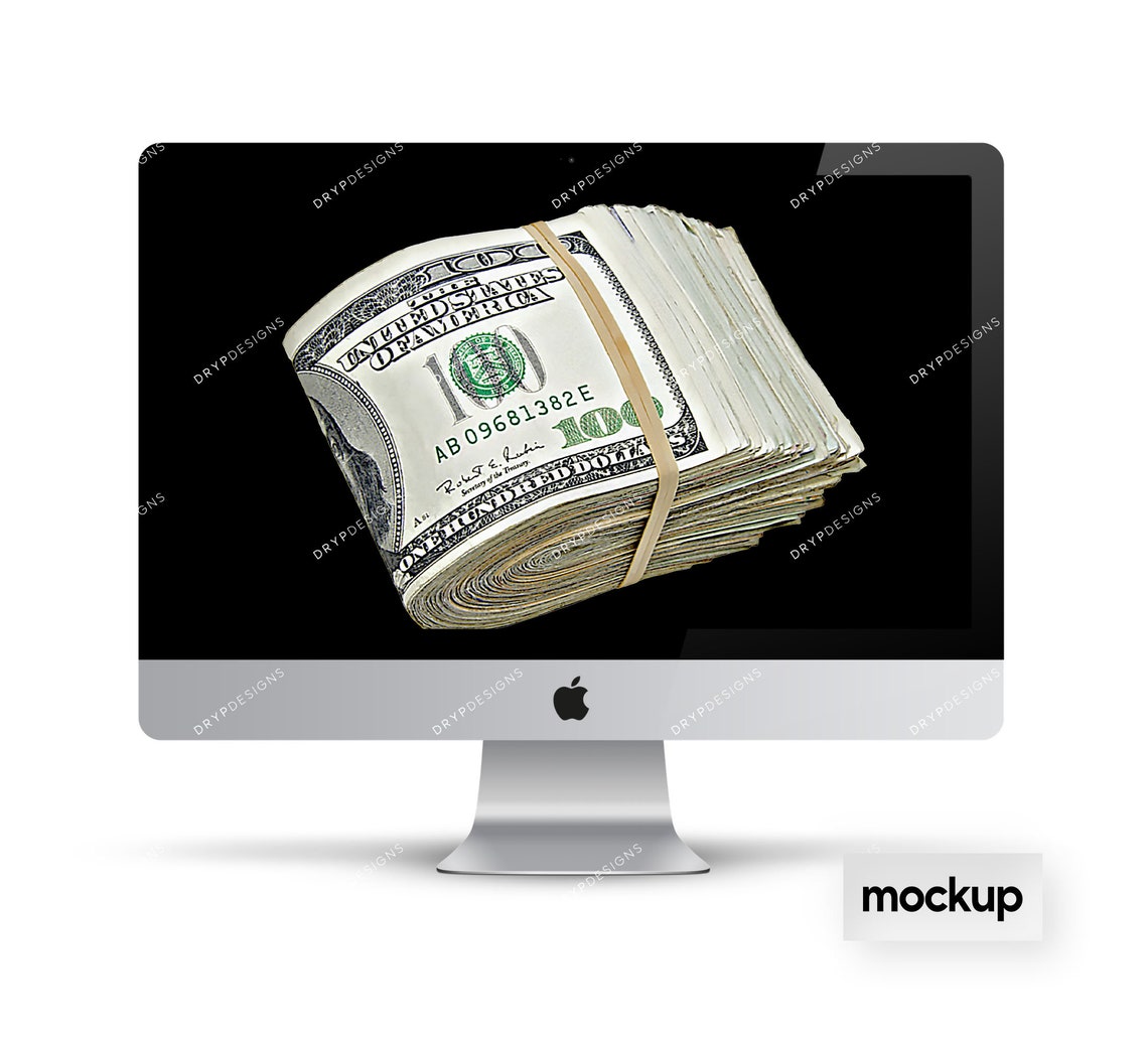 Banded Money Stack of Hundred Dollar Bills PNG Graphic - Transparent ...