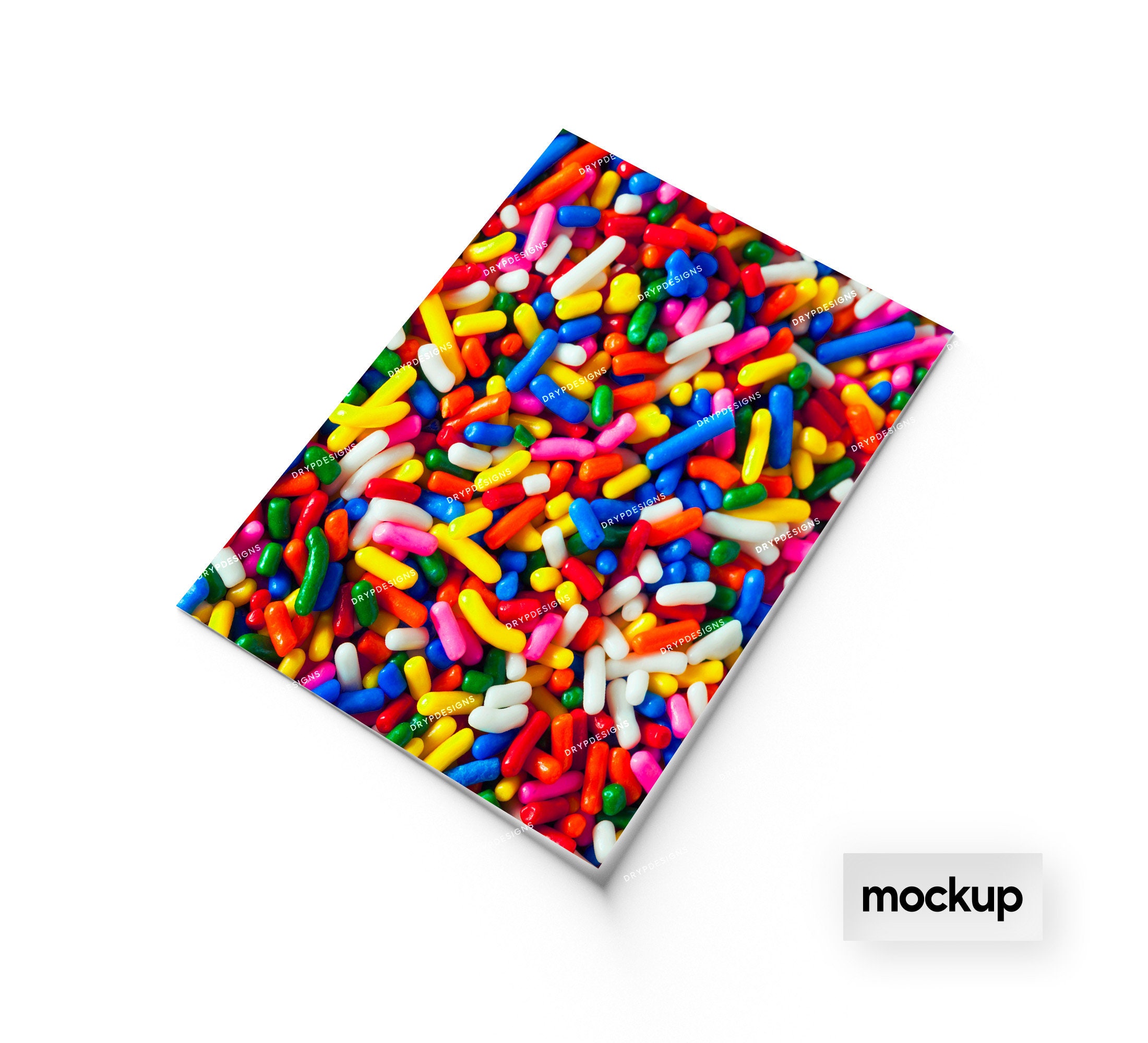 Rainbow Candy Sprinkles Digital Paper Background Texture | Etsy