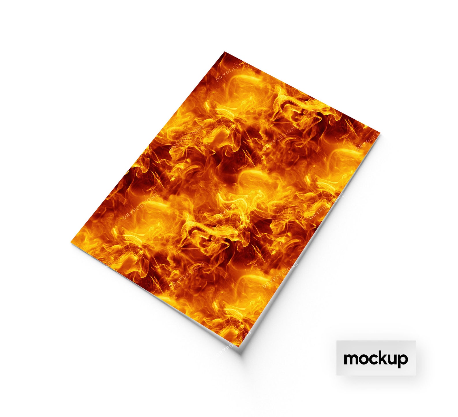 Smokey Orange Fire & Flames Digital Paper Seamless Background - Etsy