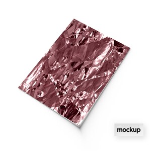 Rose Gold Foil Seamless Background Texture - Luxurious Metallic Digital ...