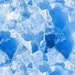 Blue Ice Seamless Background Texture - Frosty Ice Winter Digital Paper ...