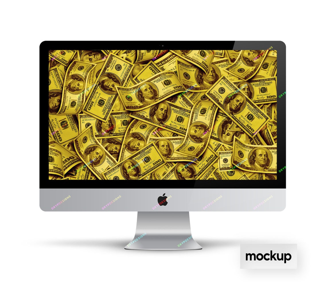 Gold Money Seamless Digital Paper Background Pattern Raining - Etsy