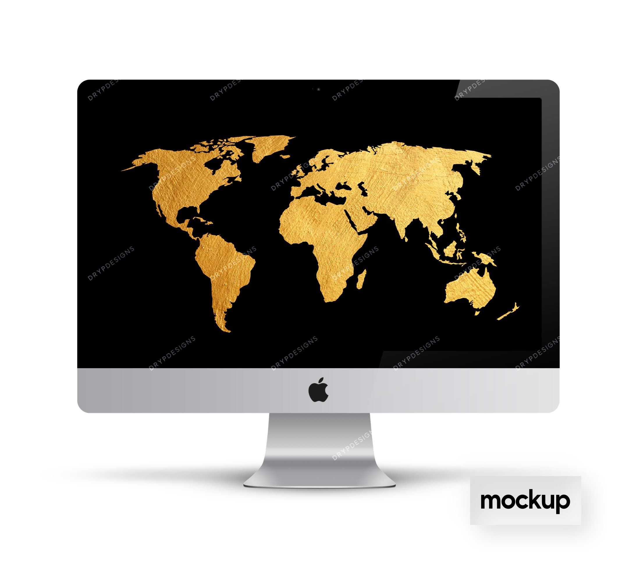 Gold World Map PNG Graphic - Gold Textured Map of World Transparent PNG ...