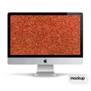 Shiny Orange Glitter Digital Paper Background Texture - Digital ...