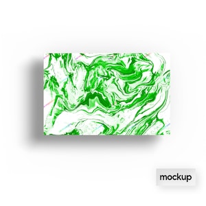 Green + White Marble Seamless Digital Paper Background Texture ...