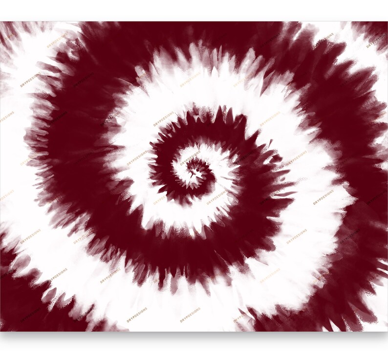Maroon + White Tiedye Swirl Digital Paper Background Pattern - PNG ...