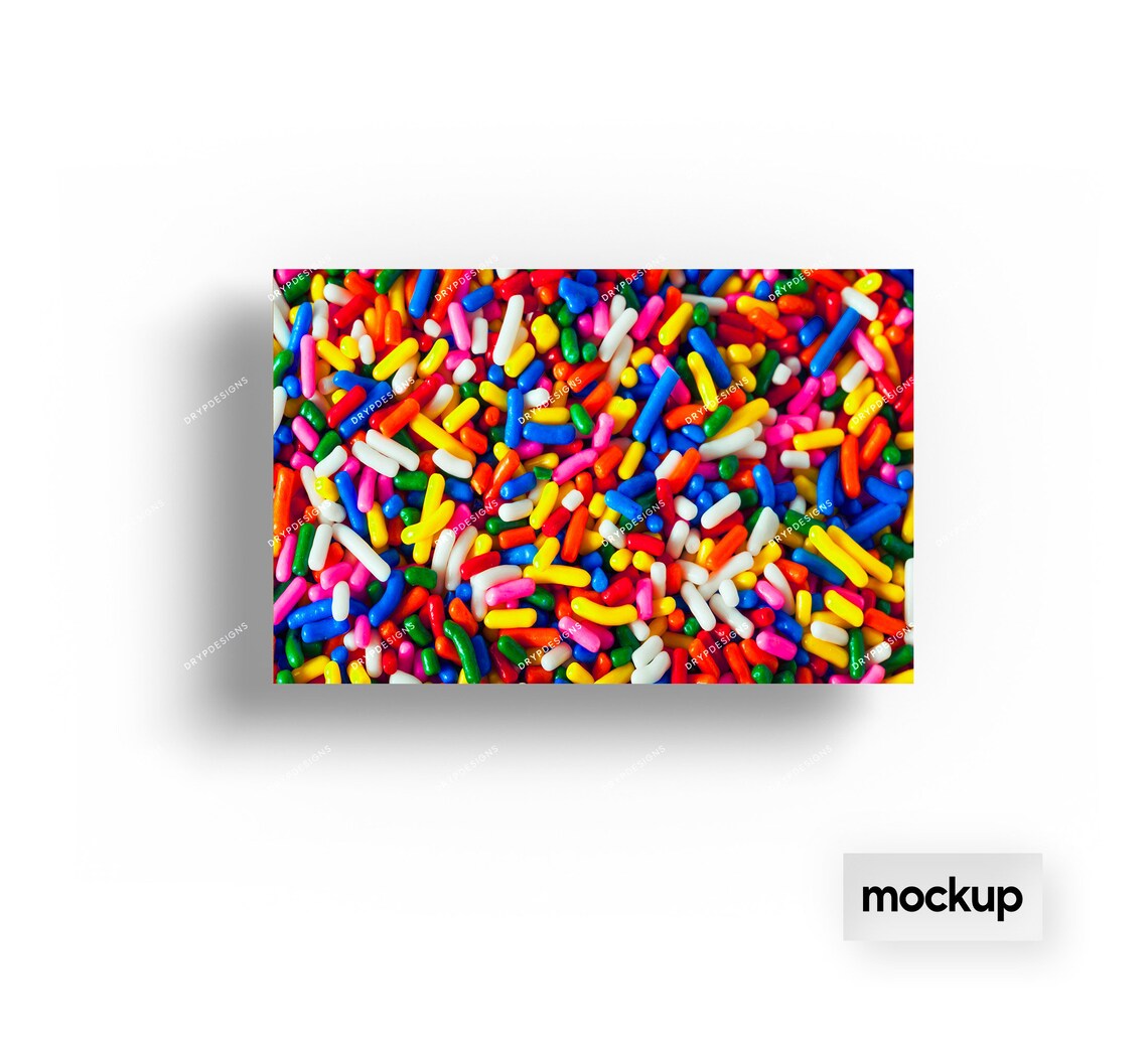 Rainbow Candy Sprinkles Digital Paper Background Texture | Etsy