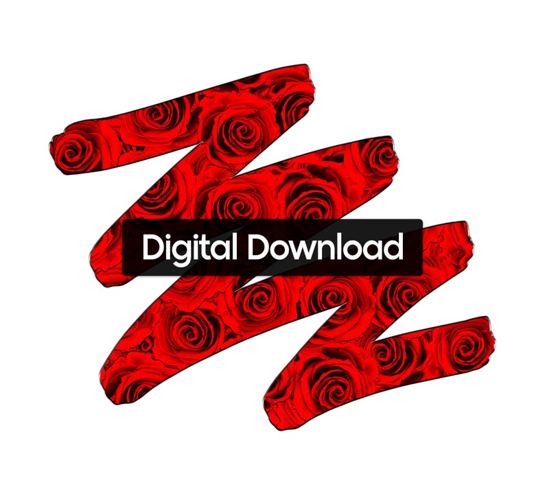 Red Roses Seamless Background PNG Red Rose Floral Digital - Etsy