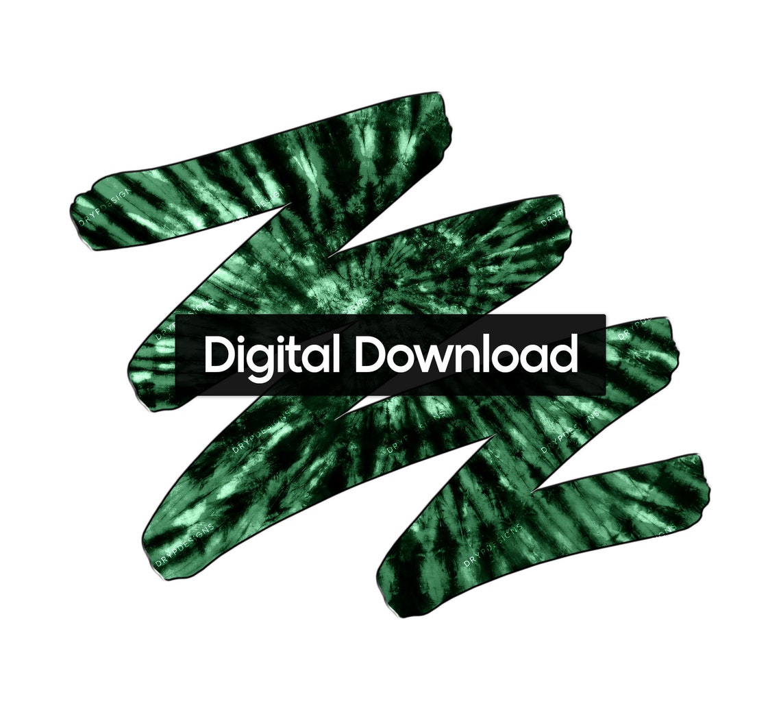 Hunter Green Tie-dye Digital Paper Background Texture - Etsy