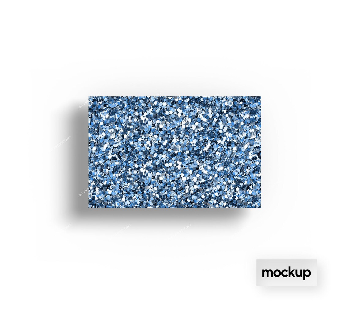 Ice Blue Glitter Seamless Background Texture Luxury Glitter - Etsy