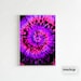 Black + Pink + Purple Tie-dye Digital Paper Background Texture ...