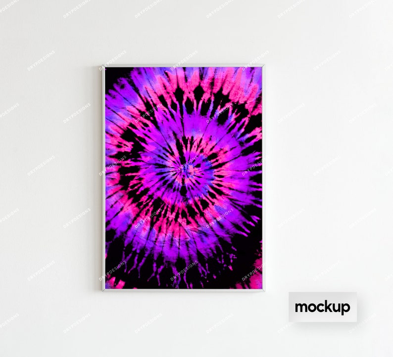 Black Pink Purple Tie-dye Digital Paper Background Texture | Etsy