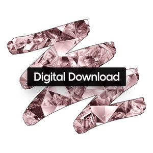 Rose Gold Diamonds Seamless Background Texture - Luxurious Shiny ...