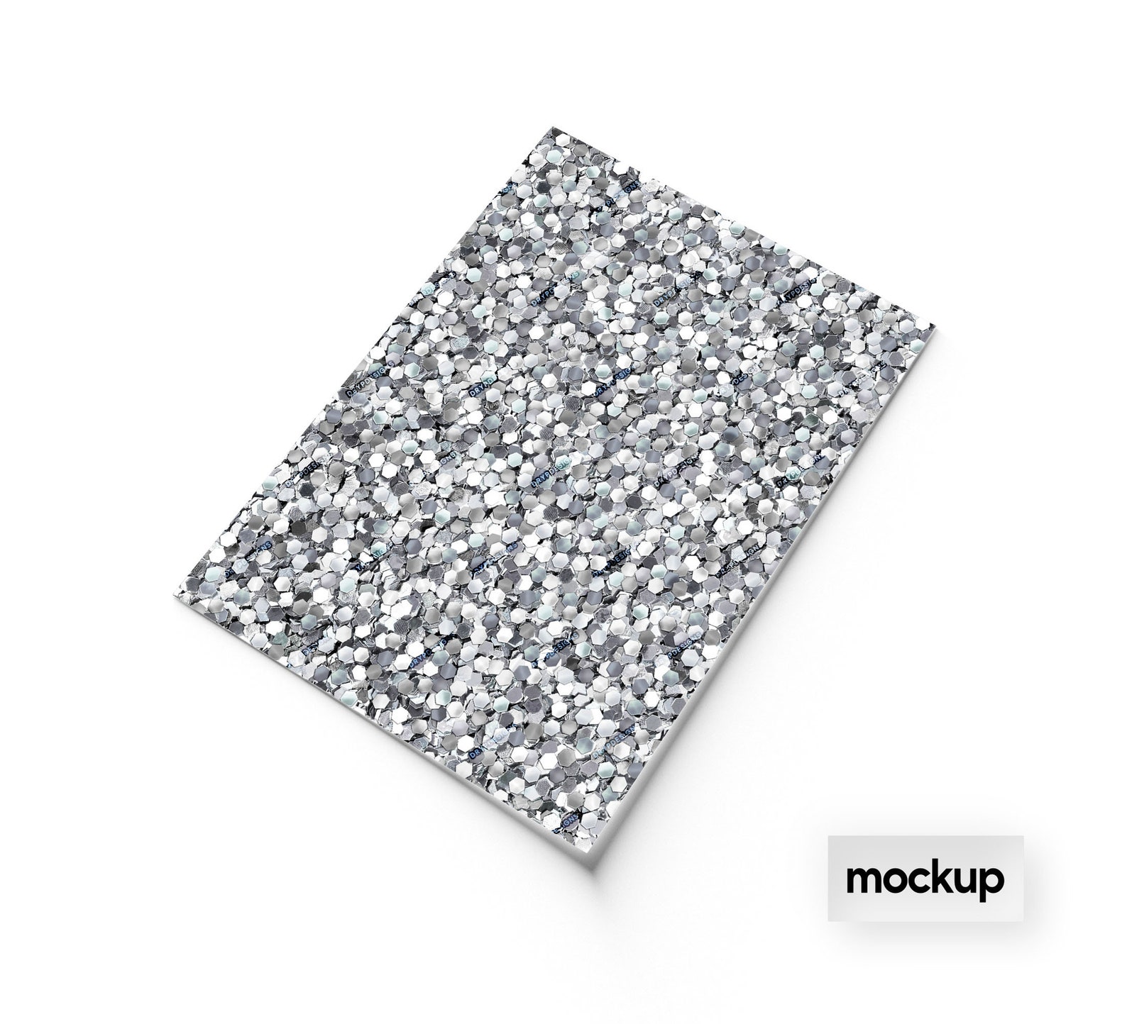 Silver + White Glitter Seamless Digital Paper Background Texture ...