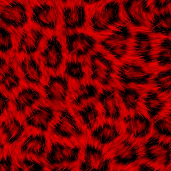 Leopard Wallpaper With Red Background - Etsy Australia