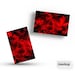 Black + Red Grunge Seamless Digital Paper Background - Dark and Bold ...