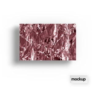 Rose Gold Foil Seamless Background Texture - Luxurious Metallic Digital ...