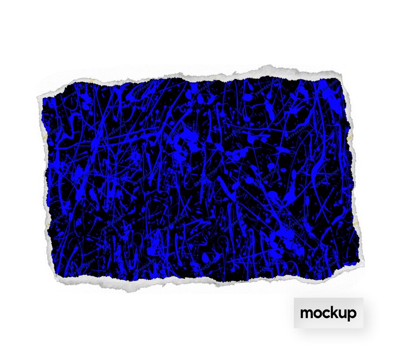 Blue Neon Paint Splatter Seamless Digital Paper Background Texture ...