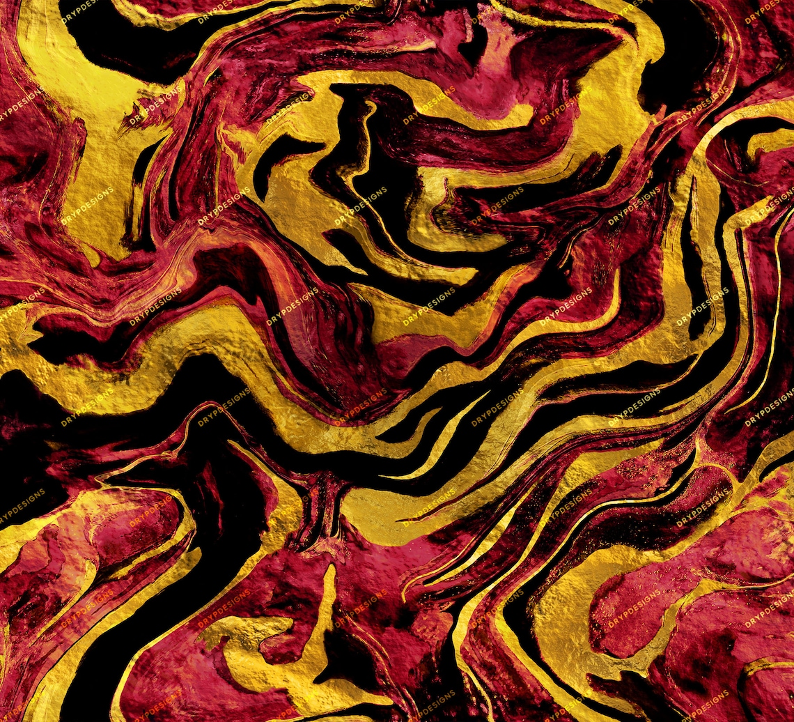 Maroon Gold Marble Seamless Background Texture Maroon - Etsy