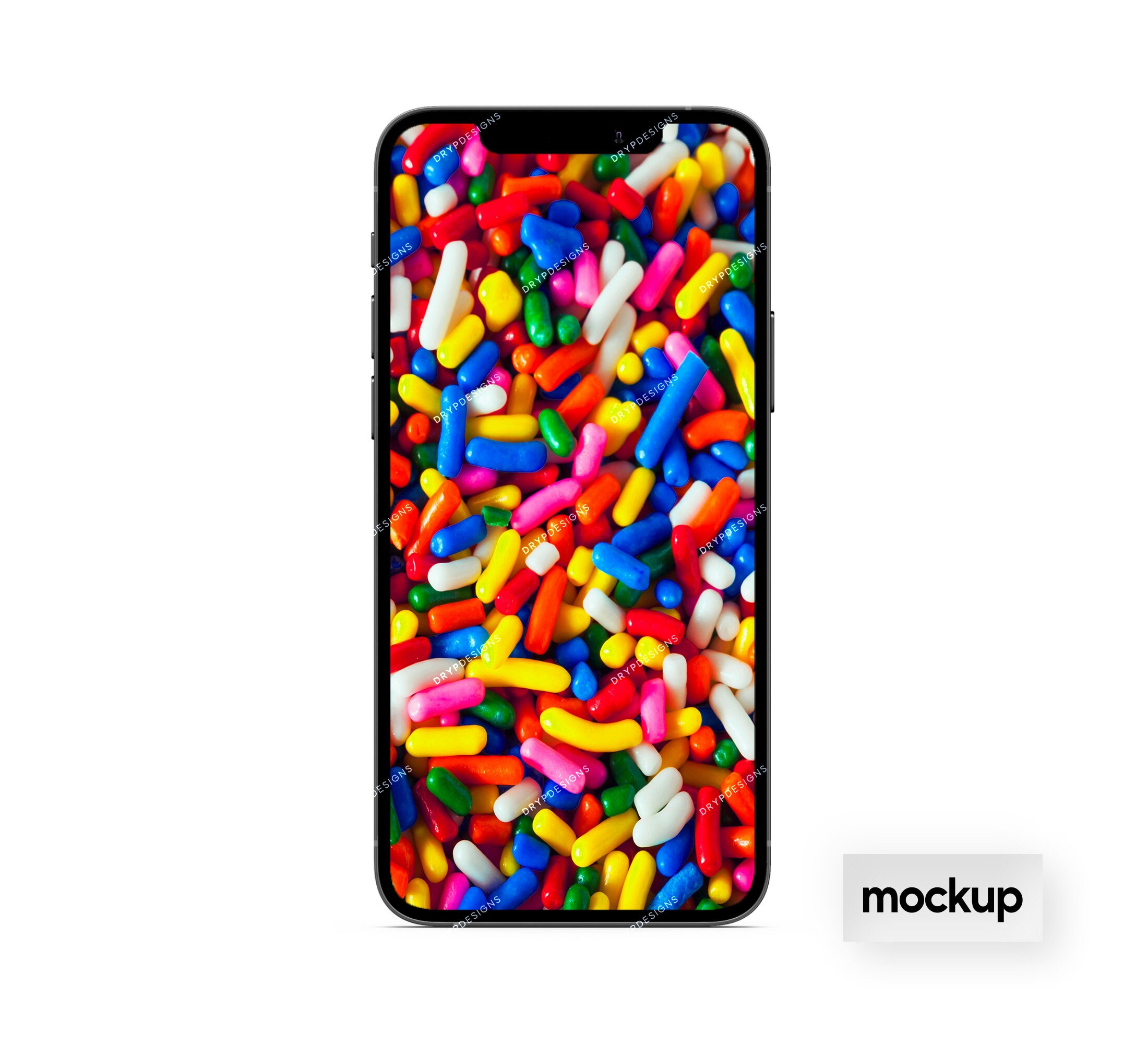 Rainbow Candy Sprinkles Digital Paper Background Texture | Etsy