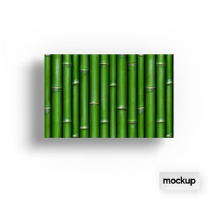 Seamless Bamboo Sticks Digital Paper Background - Tropical Plants ...