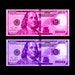 Purple + Pink Money 100 Dollar Bills PNG - US One Hundred Dollar Bill ...
