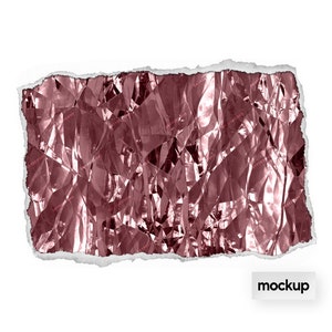 Rose Gold Foil Seamless Background Texture - Luxurious Metallic Digital ...