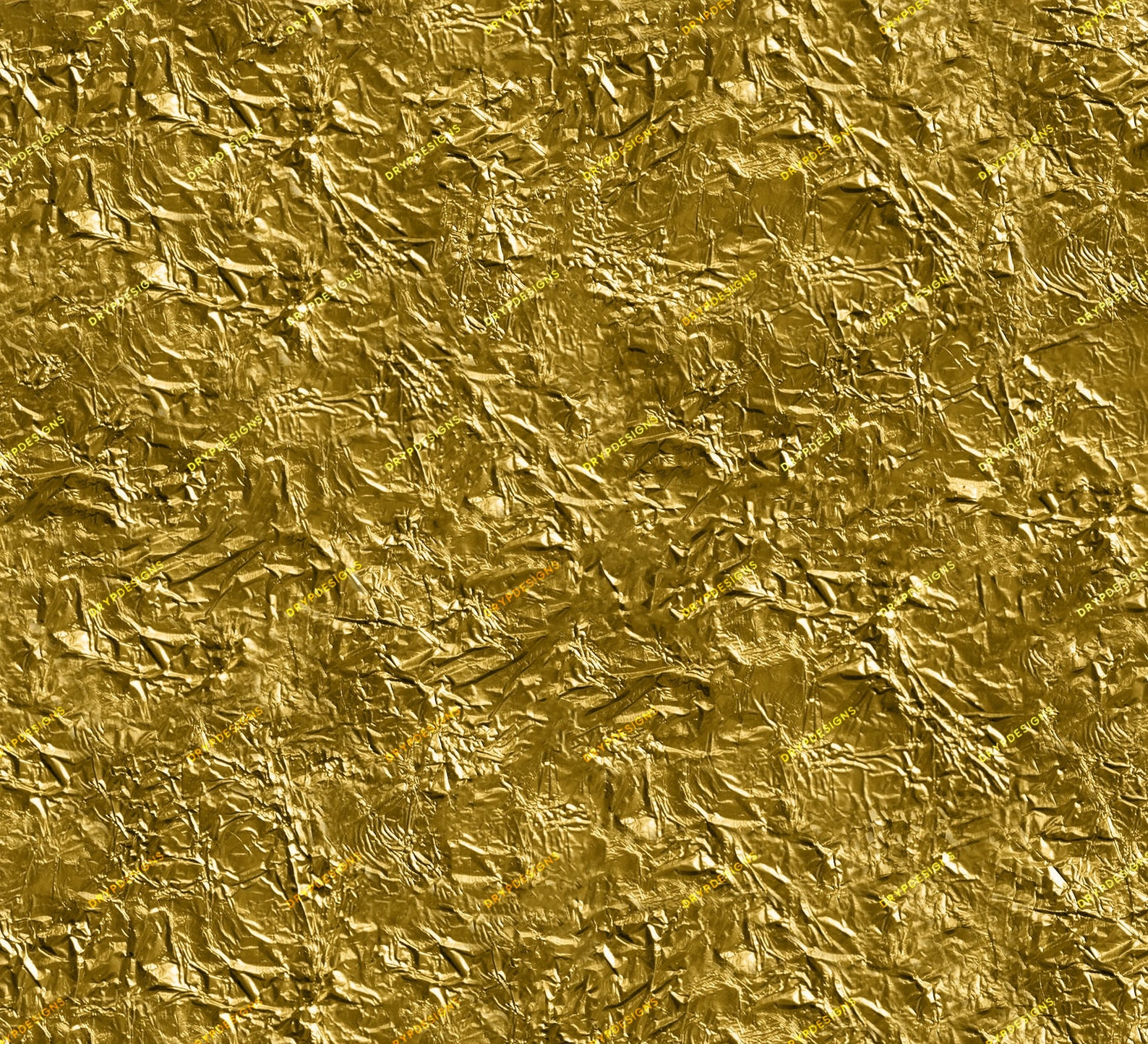 Crinkled Gold Foil Seamless Background Texture Luxurious Metallic Gold ...