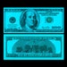 Blue 100 Dollar Bill Money PNG - US One Hundred Dollar Bill Front Side ...
