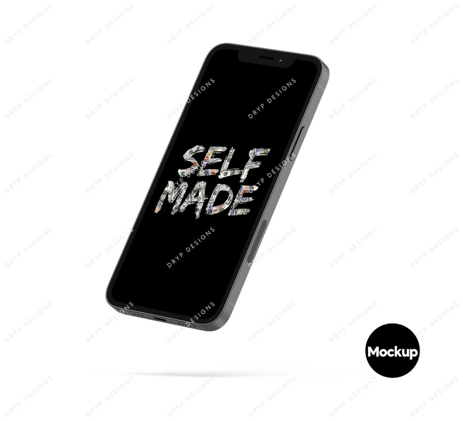 Self Made Money PNG - Money Pattern Entrepreneur Words - Transparent ...