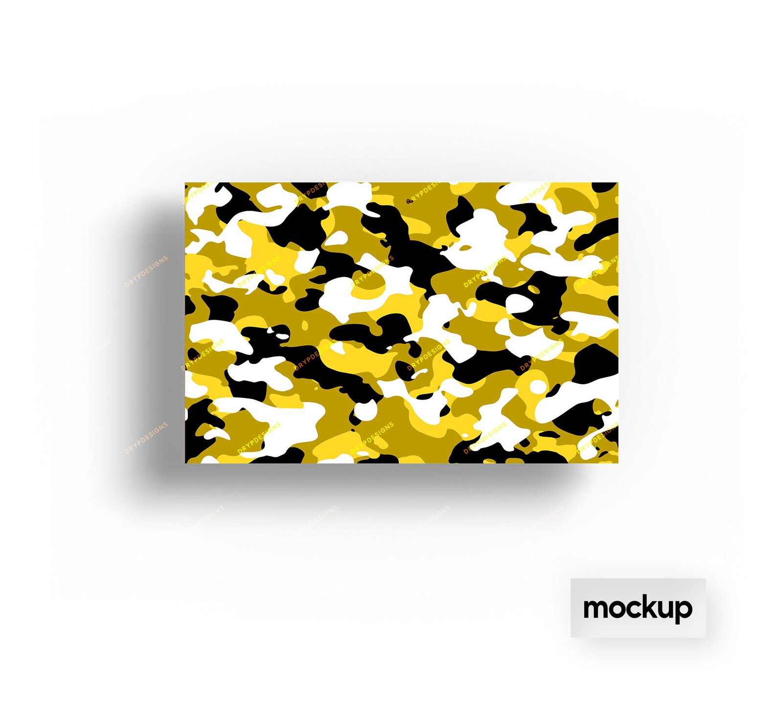 Yellow Camouflage Seamless Background Pattern Military Camo - Etsy