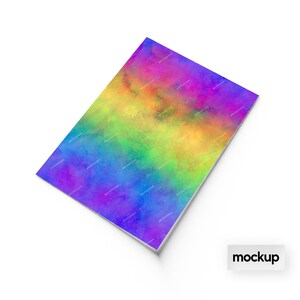 Psychedelic Rainbow Grunge Seamless Digital Paper Background - Vibrant ...