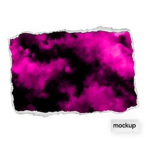 Pink Smoke Seamless Background Texture - Pink + Black Smokey Clouds ...