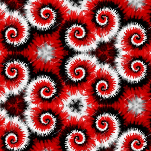 Orange Black Tie-dye Swirl Digital Paper Background Pattern - Etsy