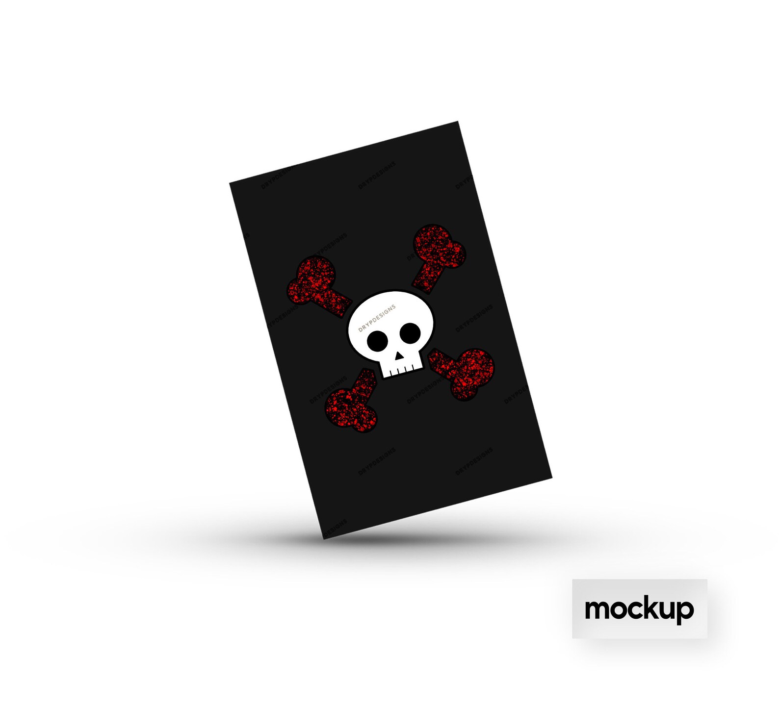 Blood Splatter Skull Bones PNG SVG Graphic Red Paint - Etsy
