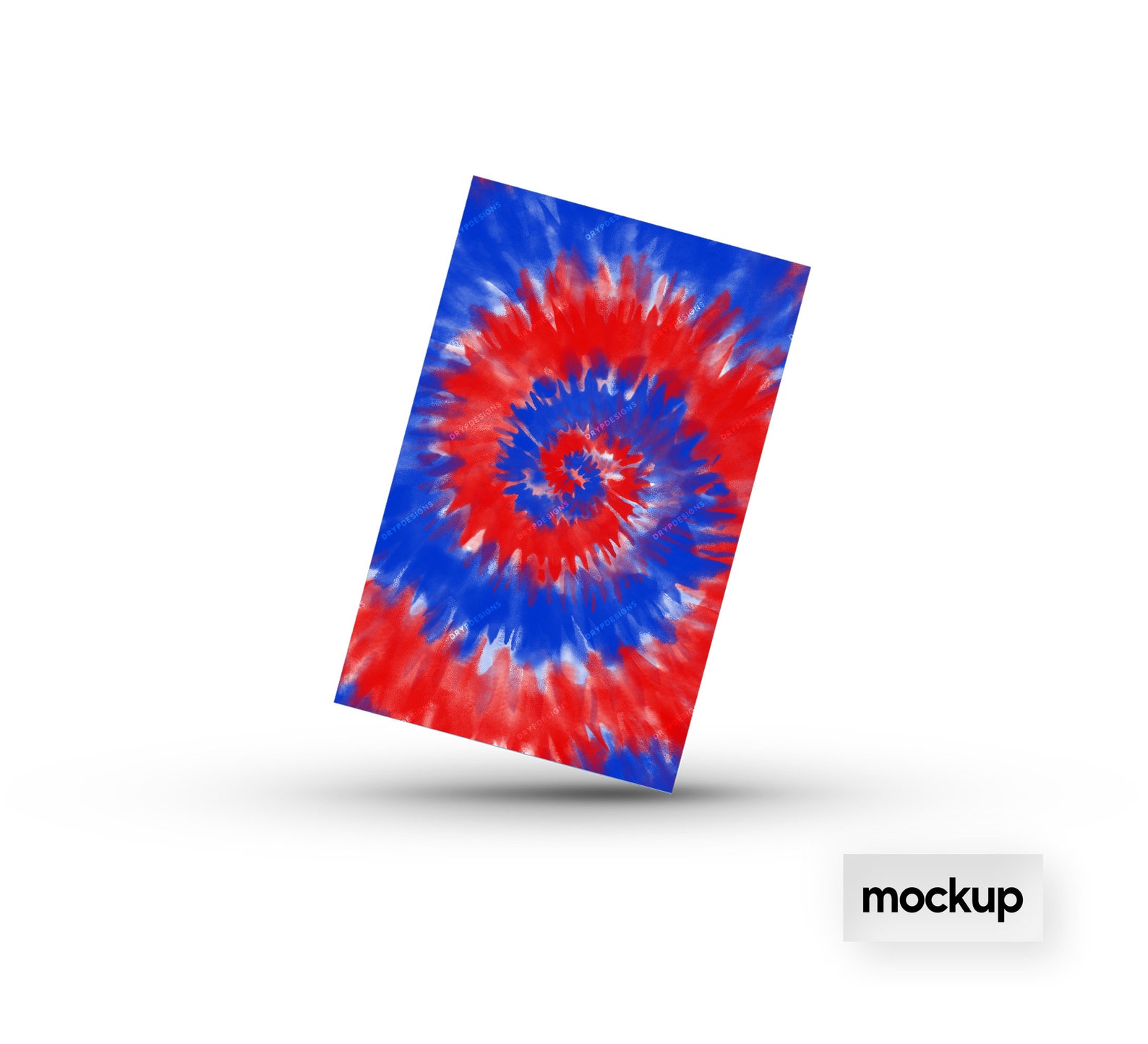 Red Blue Patriotic Tie-dye Swirl Digital Paper Background - Etsy
