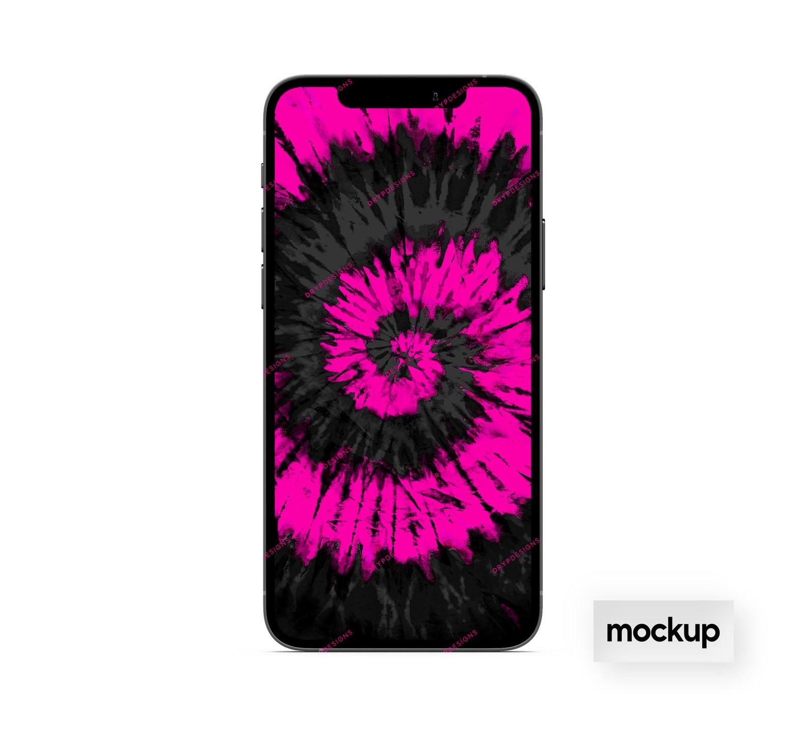 Black Pink Tie-dye Digital Paper Background Texture Bold | Etsy