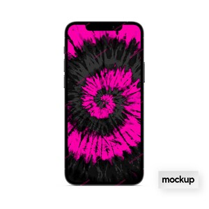 Black Pink Tie-dye Digital Paper Background Texture Bold Tie-dye Swirl ...
