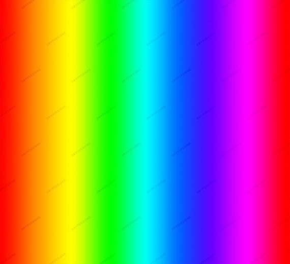 Rainbow Ombre Gradient Digital Paper Color Spectrum Background - Etsy