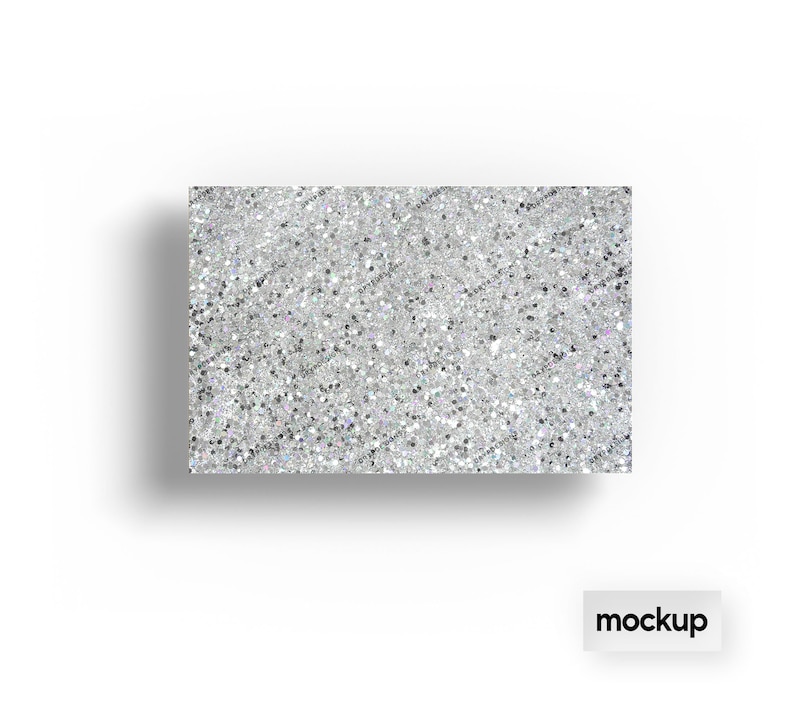 Silver + White Glitter Digital Paper Background Texture PNG - Digital ...