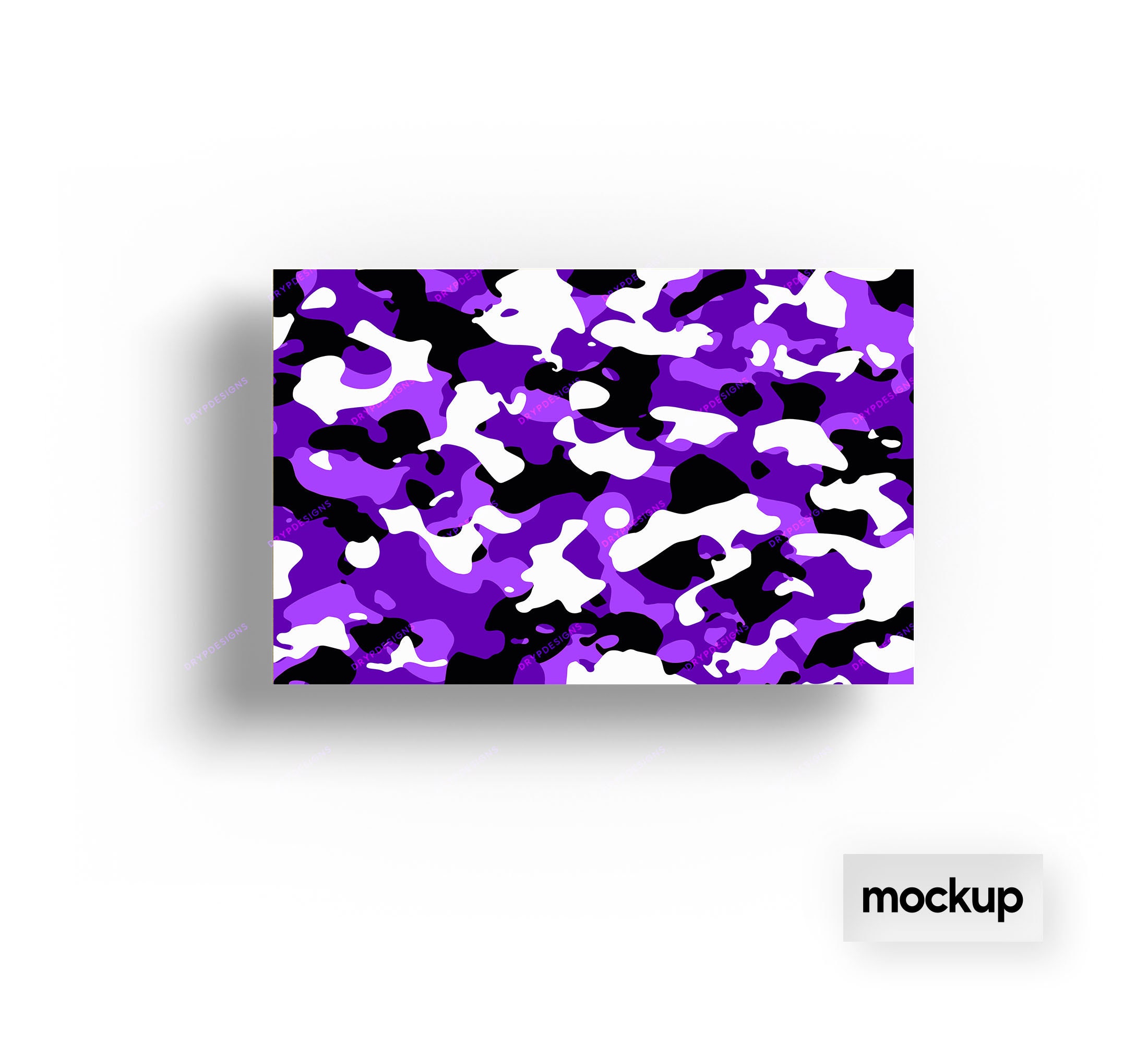 Purple Camouflage Background