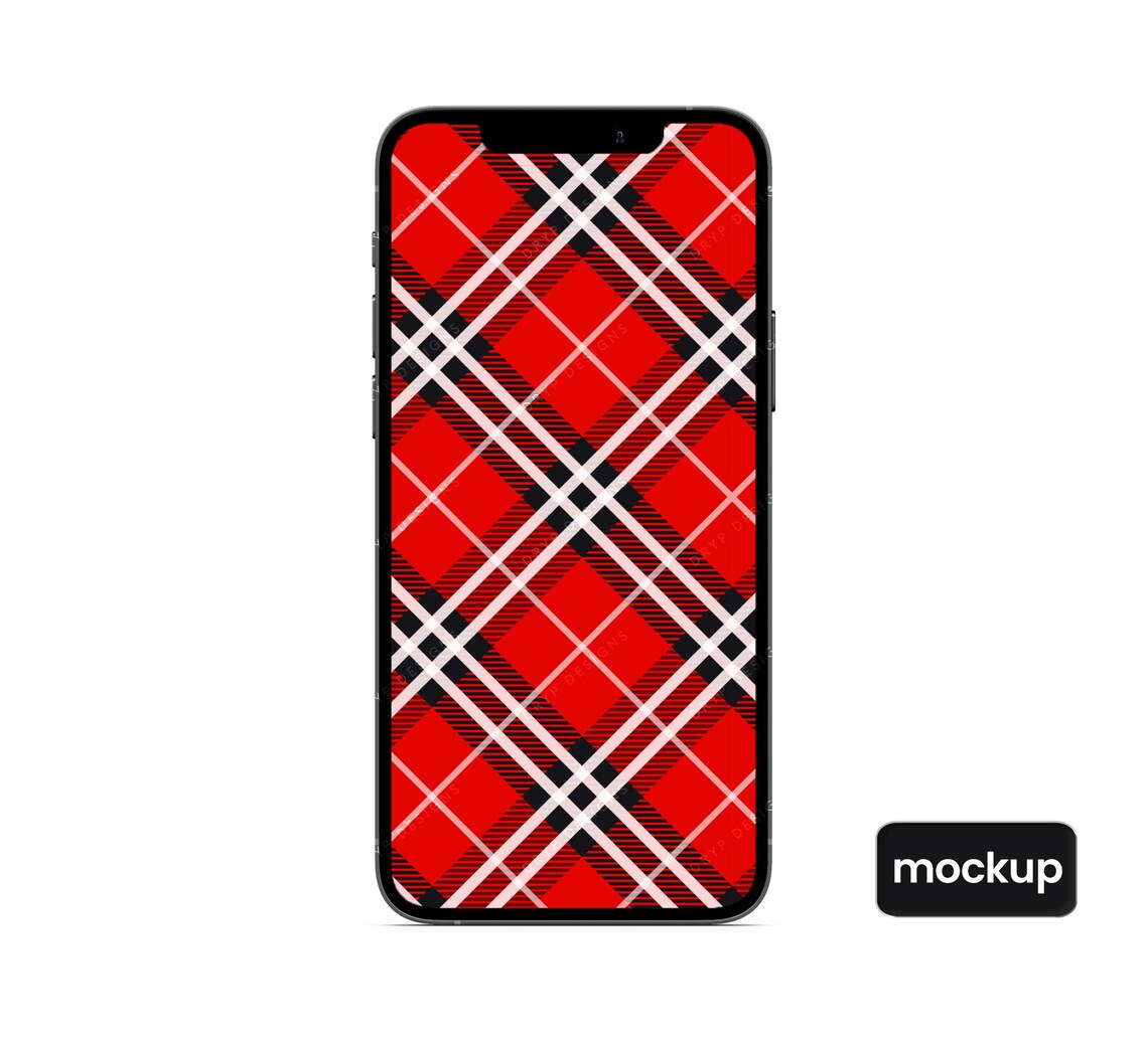 Red Flannel Seamless Background Texture Red Plaid Flannel | Etsy