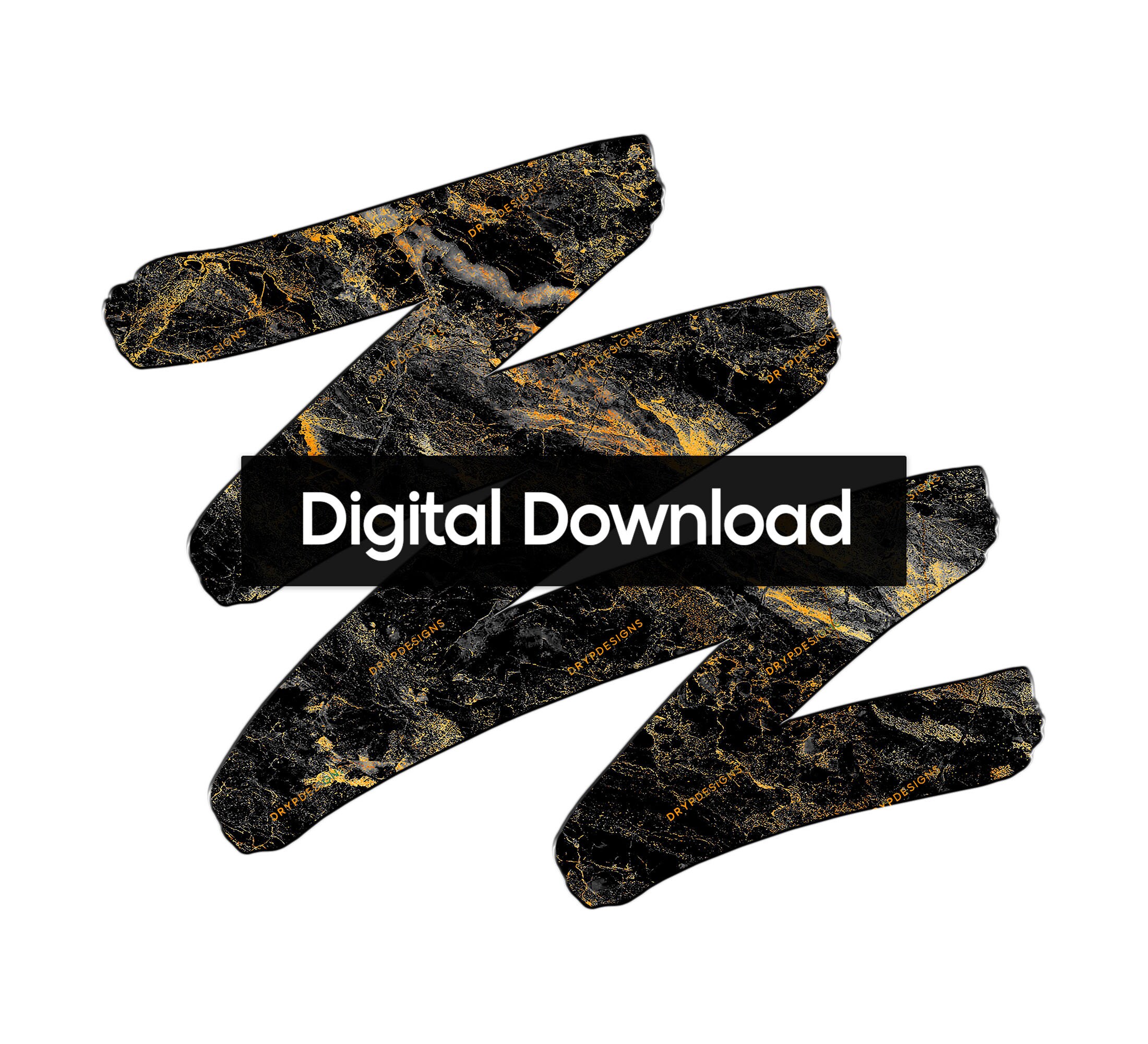 Black Gold Marble Digital Paper Background Texture Modern - Etsy