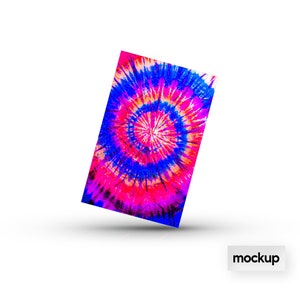 Vibrant Pink + Blue Tie-dye Digital Paper Background Texture - Digital ...