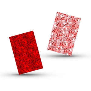 Red 100 Dollar Bills Seamless Money Digital Paper Background - USD ...