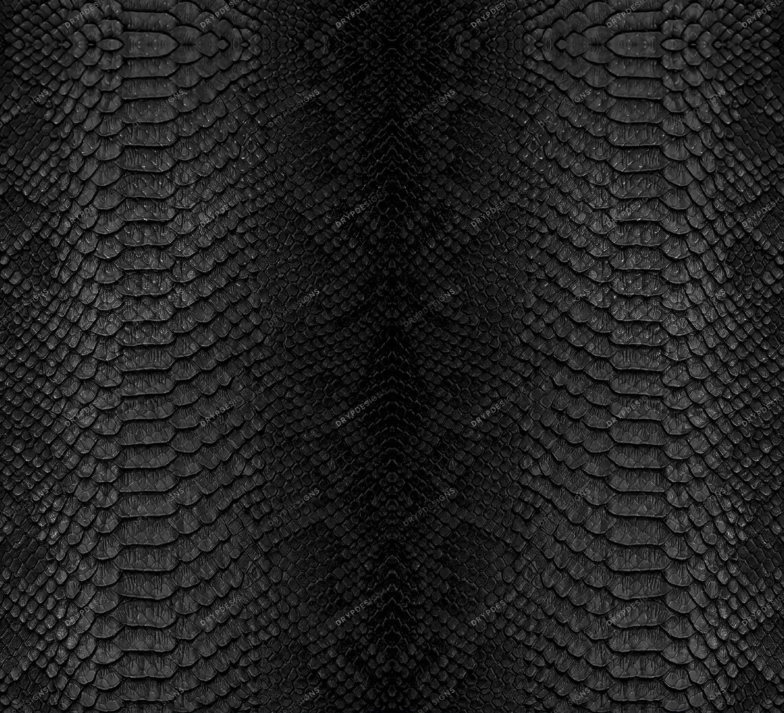 Black Snakeskin Digital Background Seamless Texture Animal - Etsy