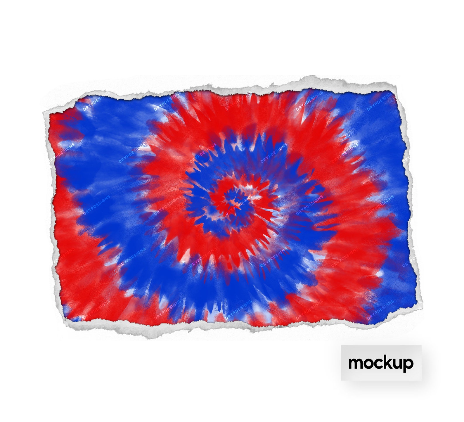 Red Blue Patriotic Tie-dye Swirl Digital Paper Background - Etsy